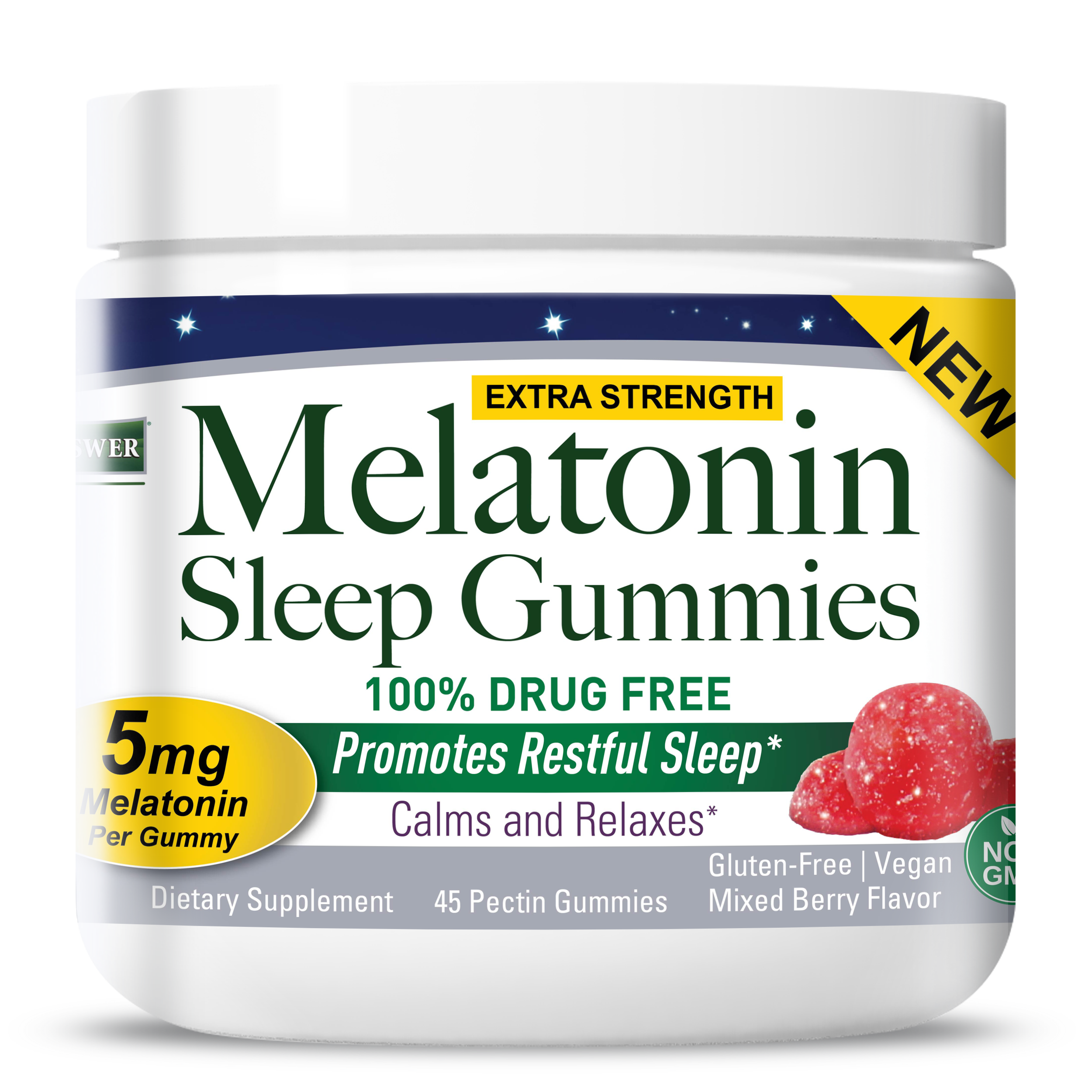 Melatonin Plant Based Sleep Gummies | Promotes a Restful Sleep – Nature ...